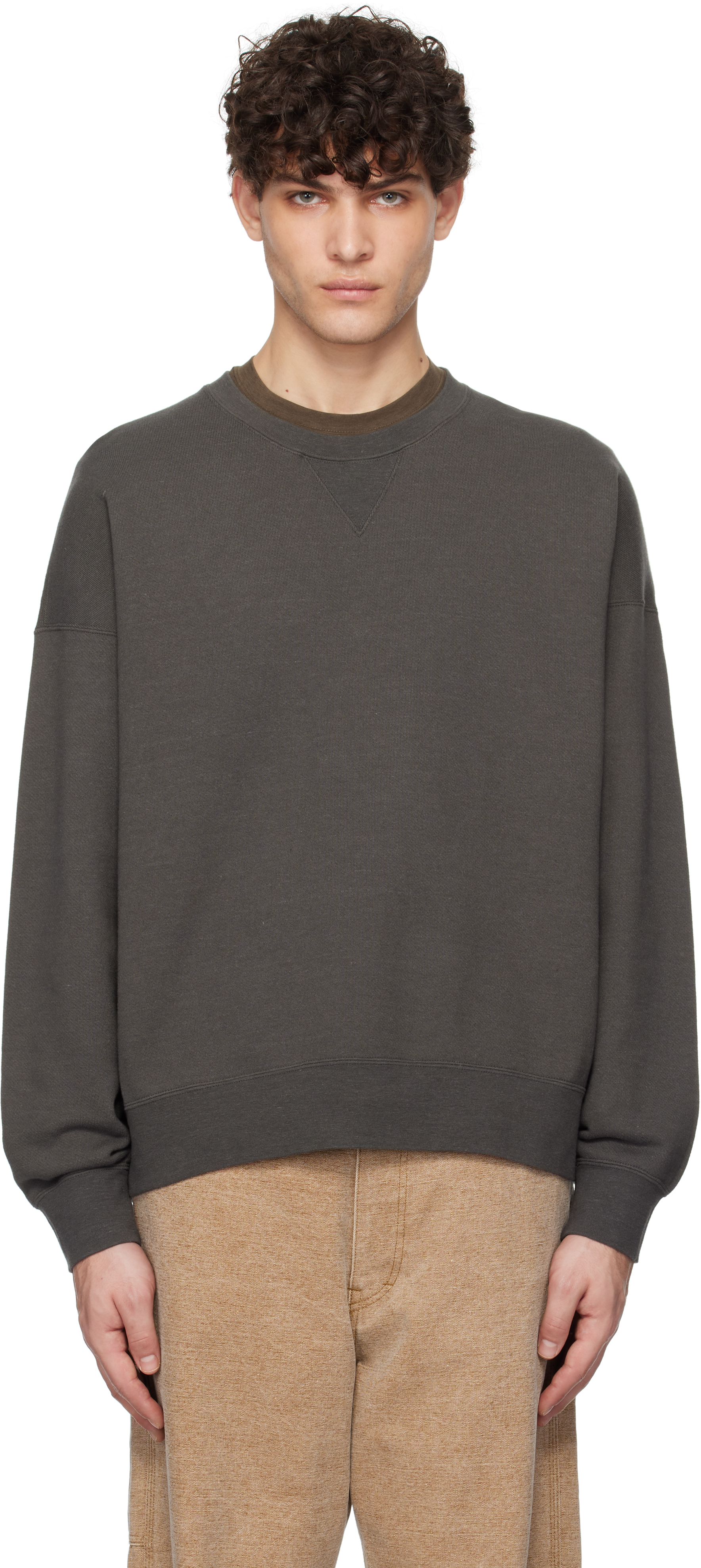 visvim: Black Jumbo SB Sweatshirt | SSENSE visvim: Black Jumbo SB Sweatshirt | SSENSE