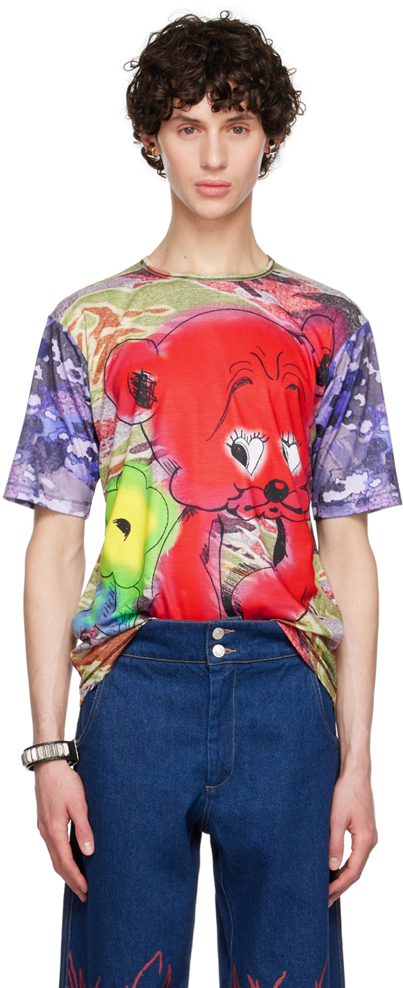 Chopova Lowena: Multicolor Sleepy Time T-Shirt | SSENSE