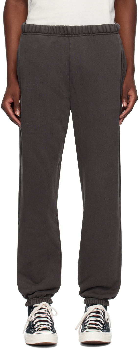 Les Tien: Gray Heavyweight Classic Sweatpants | SSENSE