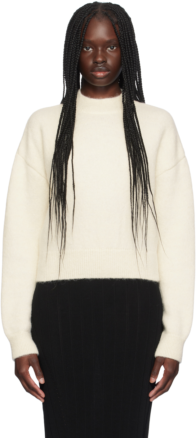 JACQUEMUS: Off-White Les Classiques 'La maille Jacquemus' Sweater | SSENSE