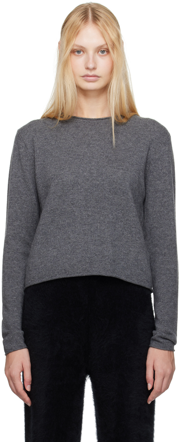 LISA YANG: Gray Ida Sweater | SSENSE