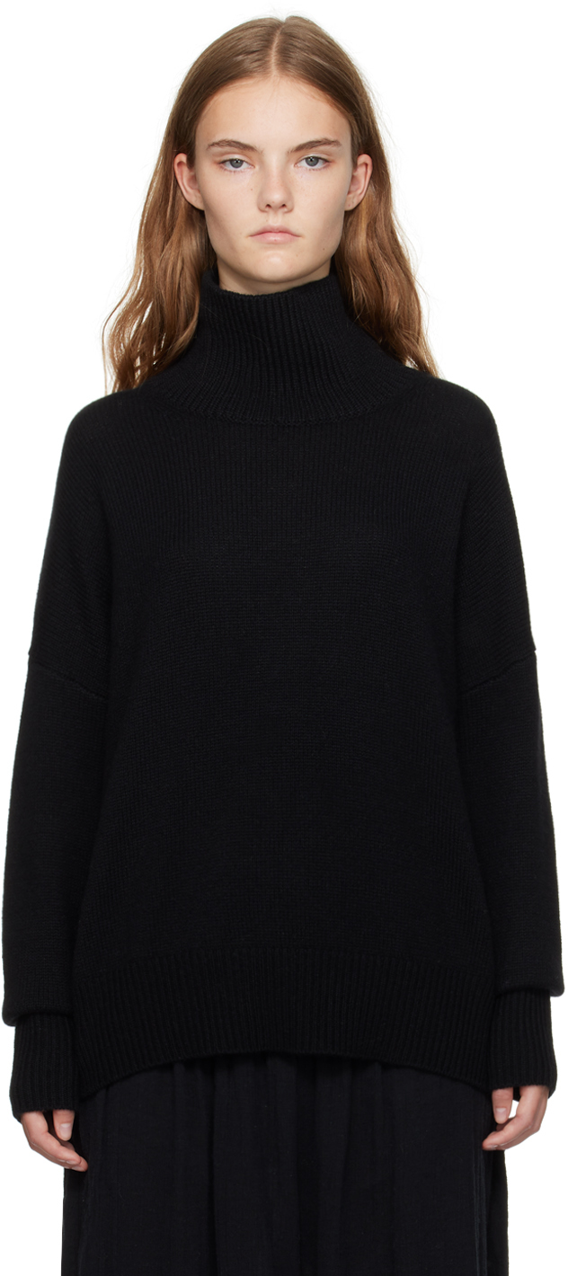LISA YANG: Black Heidi Turtleneck | SSENSE