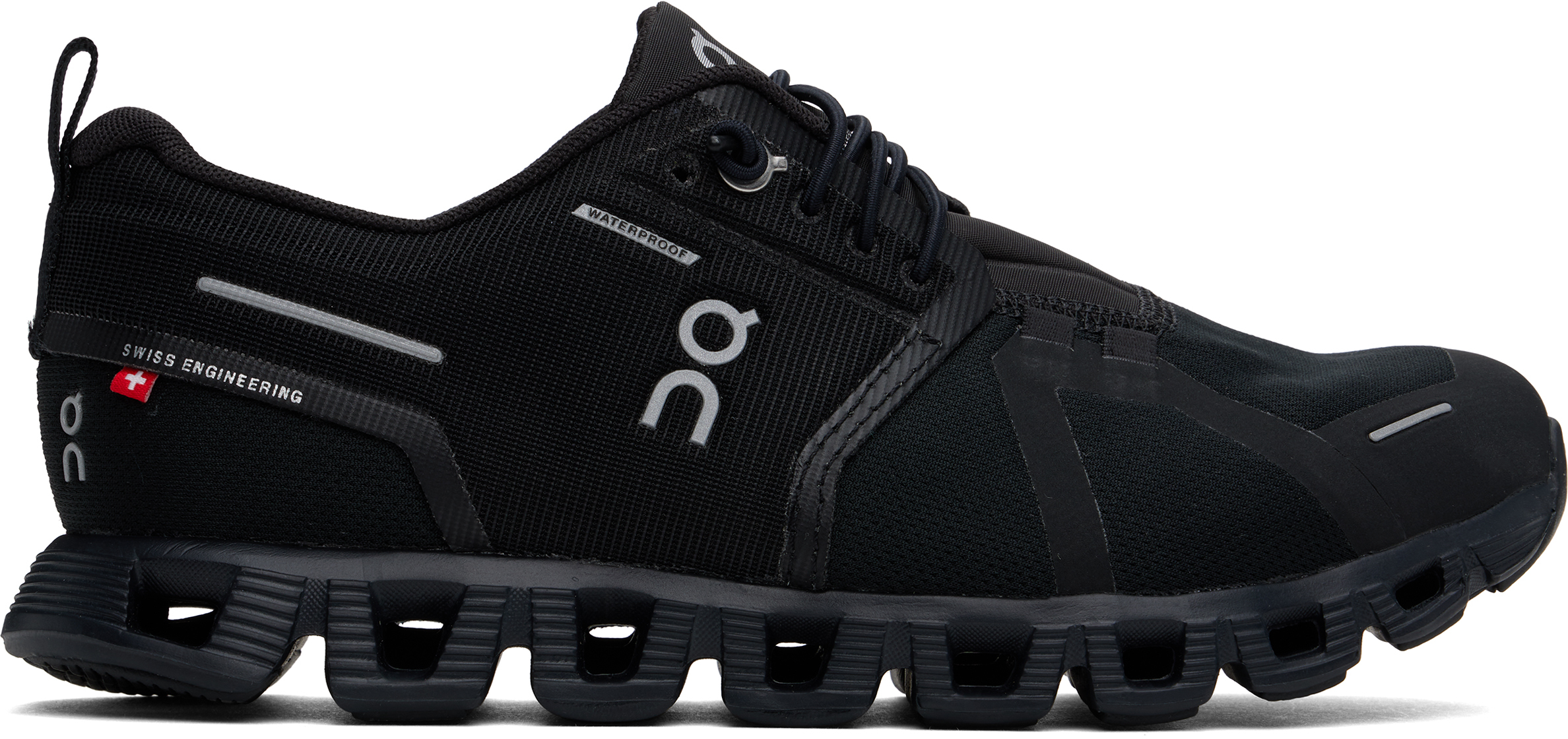 On: Black Cloud 5 Waterproof Sneakers | SSENSE