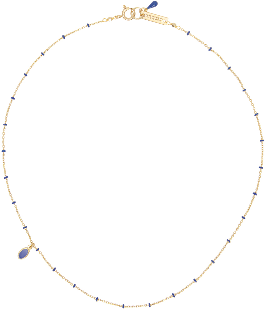 Isabel Marant: Gold Casablanca Medal Necklace | SSENSE