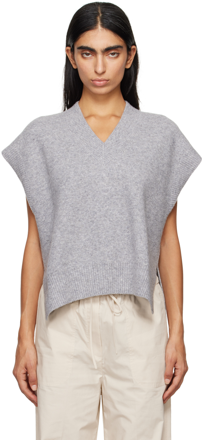 Studio Nicholson: Gray Poros Vest | SSENSE