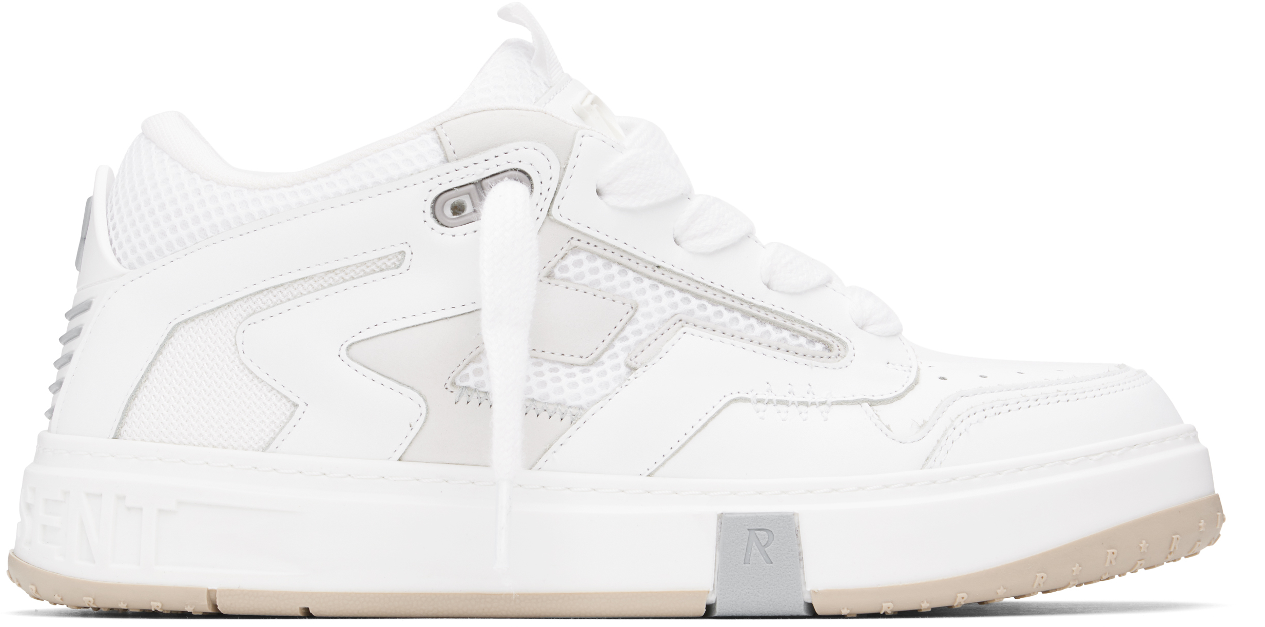 Represent: White Reptor 2 Sneakers | SSENSE