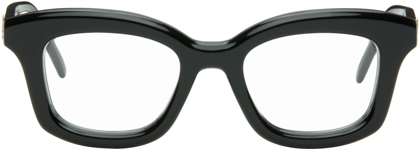 Loewe Black Square Glasses Ssense