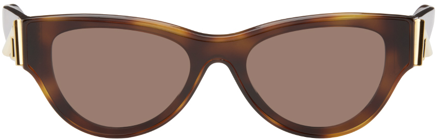 Fendi: Brown 'Fendi First' Sunglasses | SSENSE