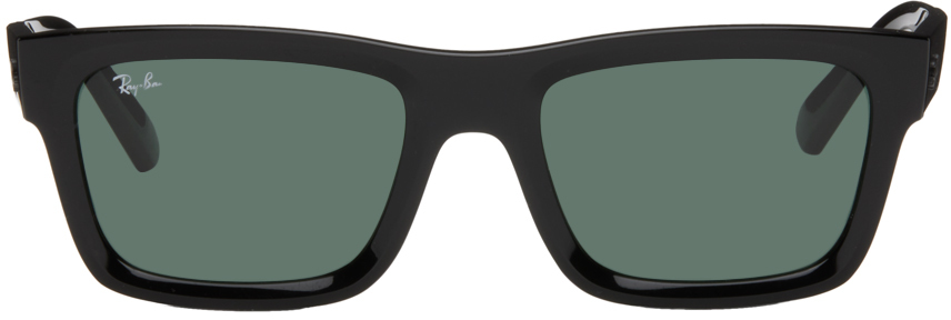 Ray-Ban: Black Warren Bio-Based Sunglasses | SSENSE