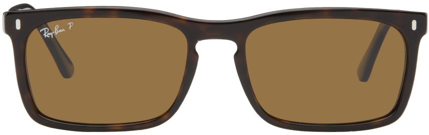 Ray-Ban: Brown RB4435 Sunglasses | SSENSE