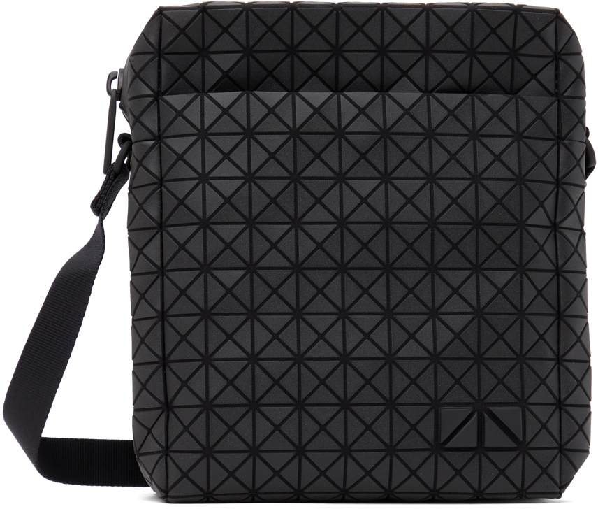 Black Voyager Shoulder Bag by BAO BAO ISSEY MIYAKE on Sale