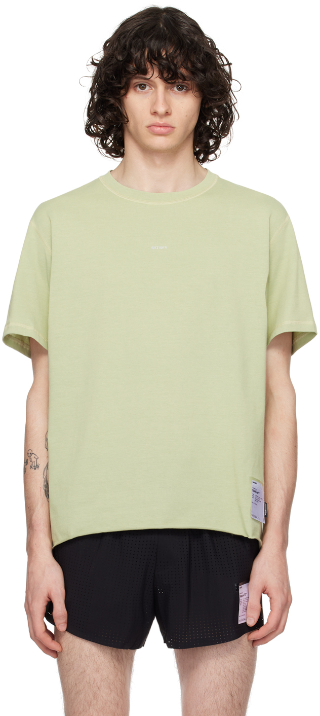 Satisfy: Green Climb T-Shirt | SSENSE