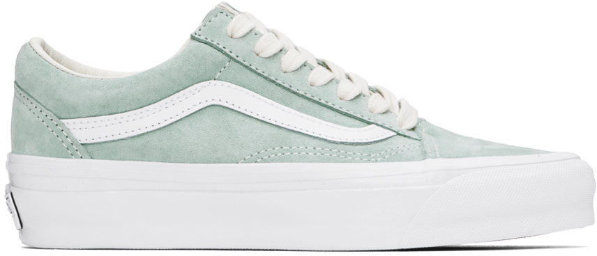 Vans: Blue Premium Old Skool 36 Sneakers | SSENSE