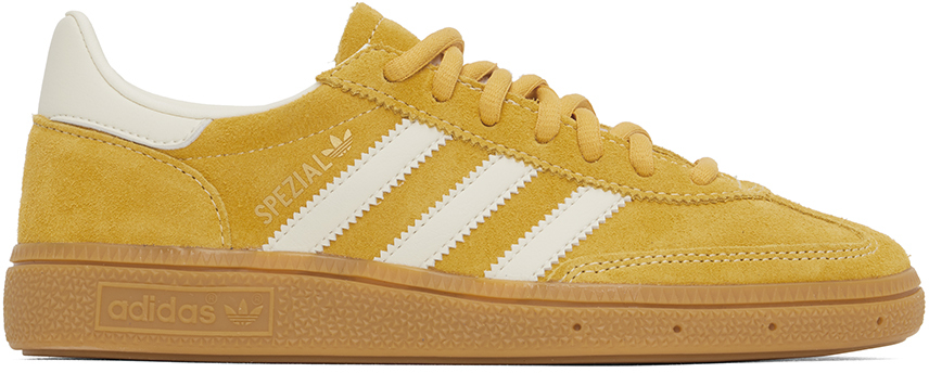 adidas Originals: Yellow Handball Spezial Sneakers | SSENSE