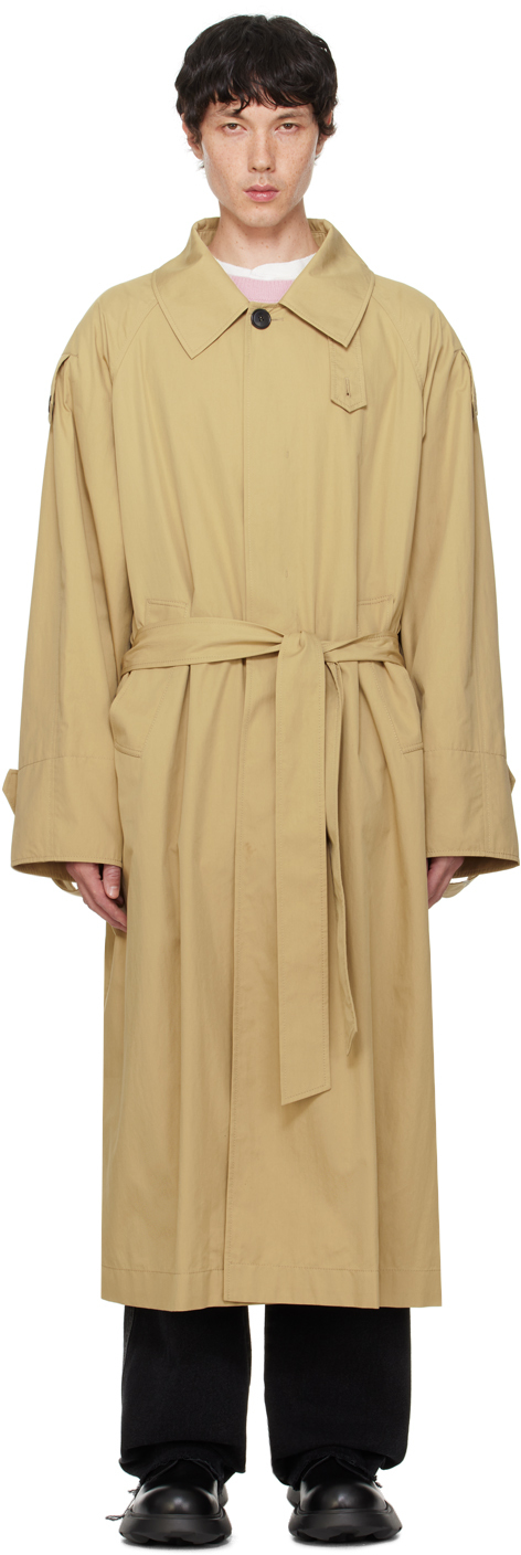 Recto: Beige Jack Trench Coat | SSENSE