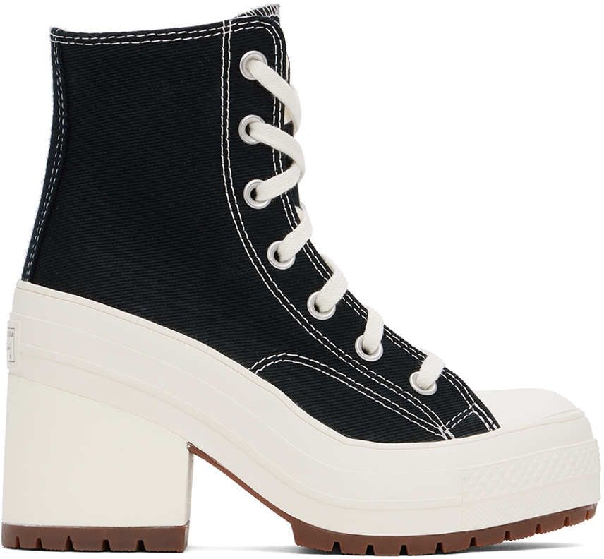 Converse: Black Chuck 70 De Luxe Heels | SSENSE
