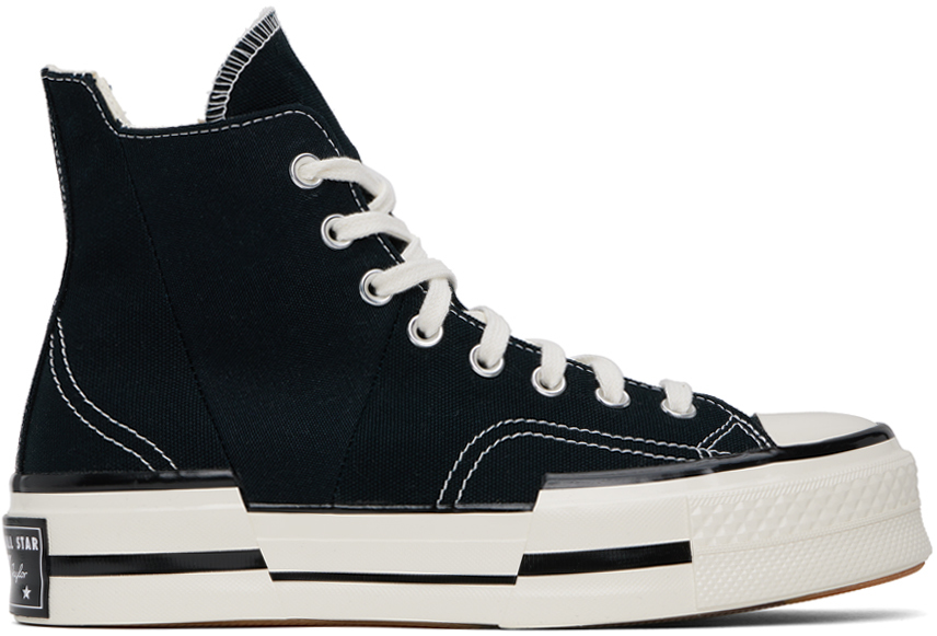 Converse: Black Chuck 70 Plus Sneakers | SSENSE Canada