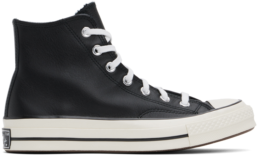 Converse Noires Cuir