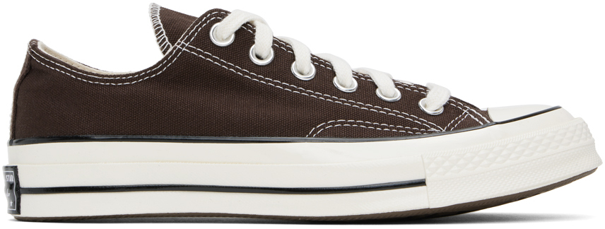 Converse: Brown Chuck 70 Low Top Sneakers | SSENSE