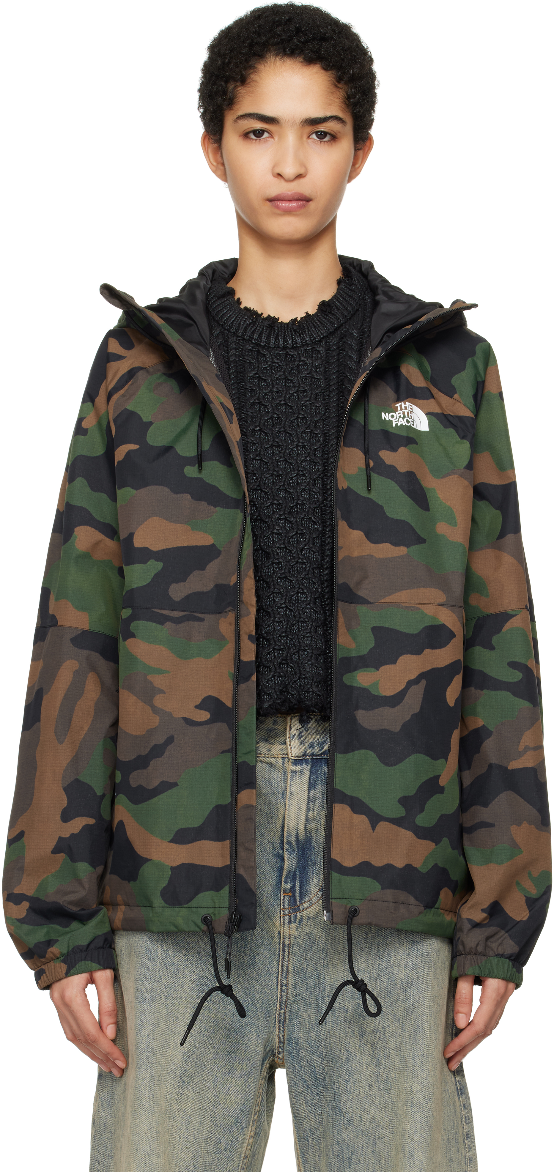 Multicolor Antora Rain Jacket by The North Face on Sale