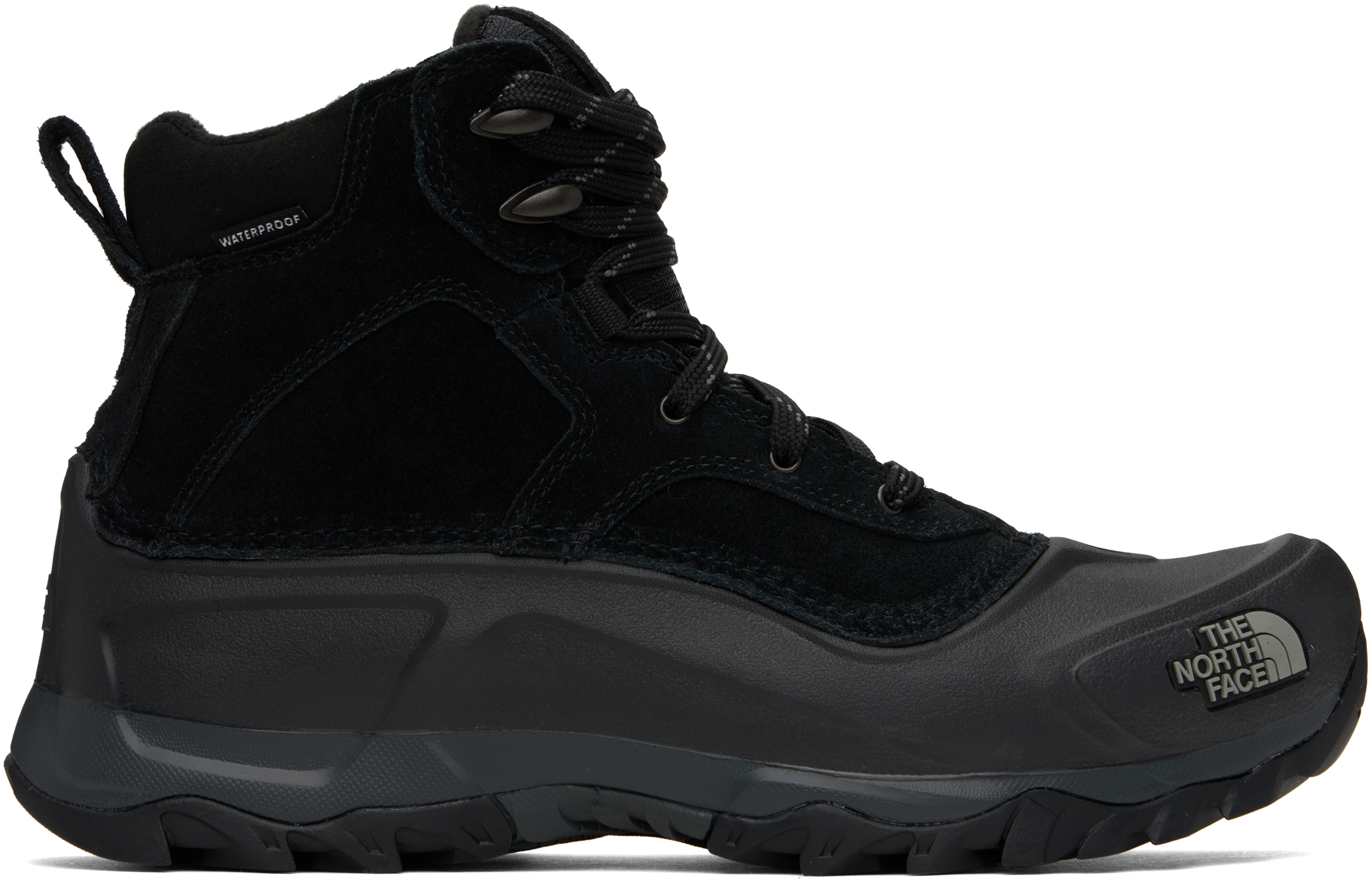 Black Snowfuse Boots by The North Face on Sale