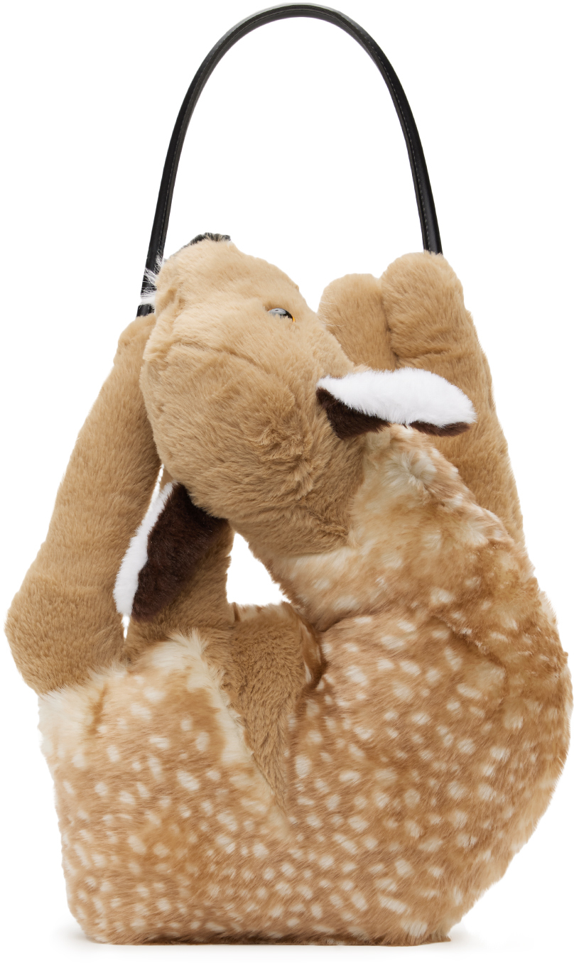 Praying: Brown Deer Bag | SSENSE Canada