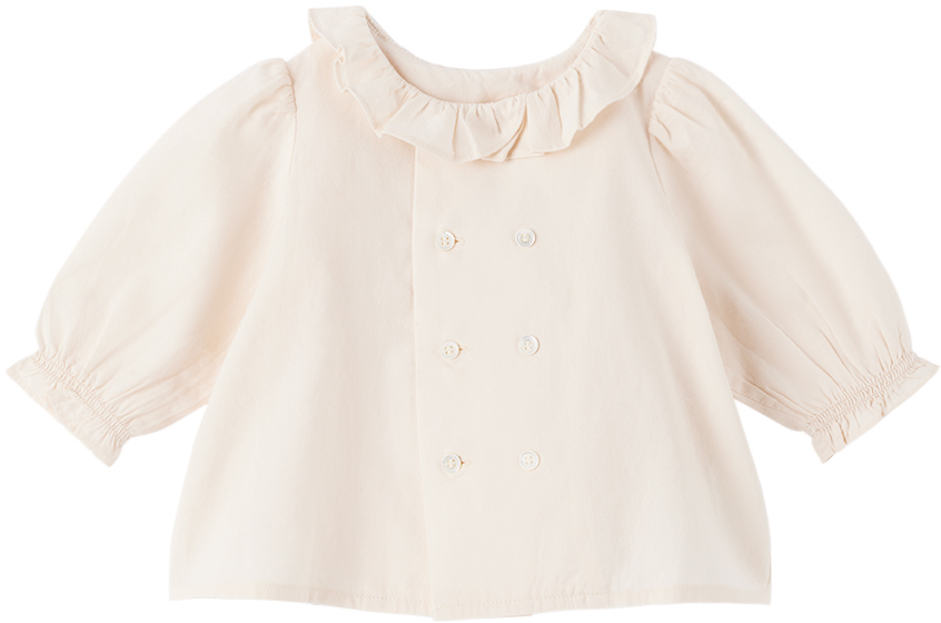 Baby Pink Gigi Blouse by Bonpoint | SSENSE