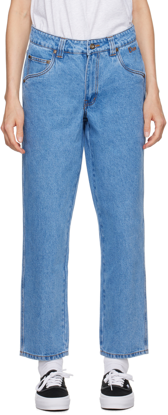Dime: Blue Classic Relaxed Jeans | SSENSE