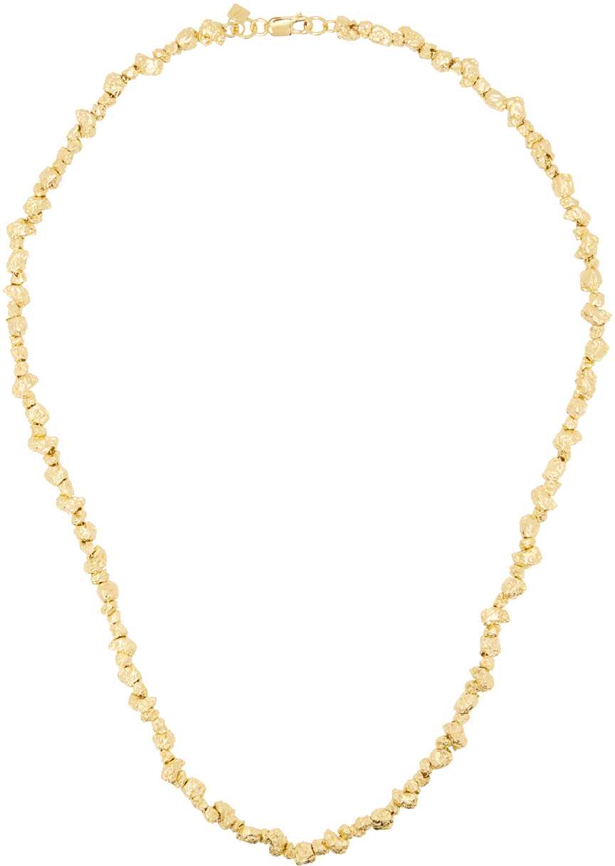 Veneda Carter: Gold VC005 Signature Chain Necklace | SSENSE