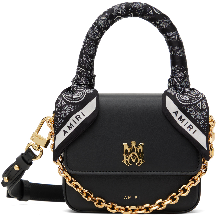 AMIRI: Black Micro MA Bag | SSENSE