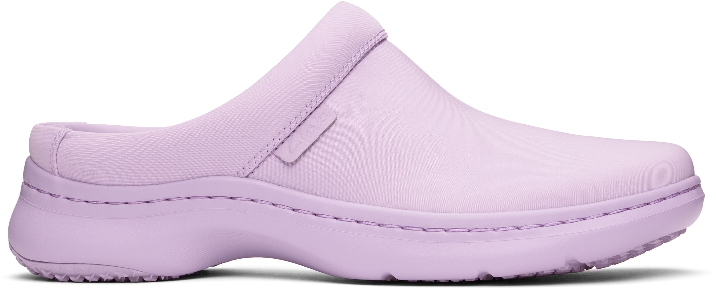 Martine Rose: Purple Clarks Edition 2 Clogs | SSENSE