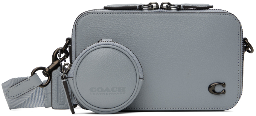 Coach 1941: Sac mince Charter gris à bandoulière | SSENSE France