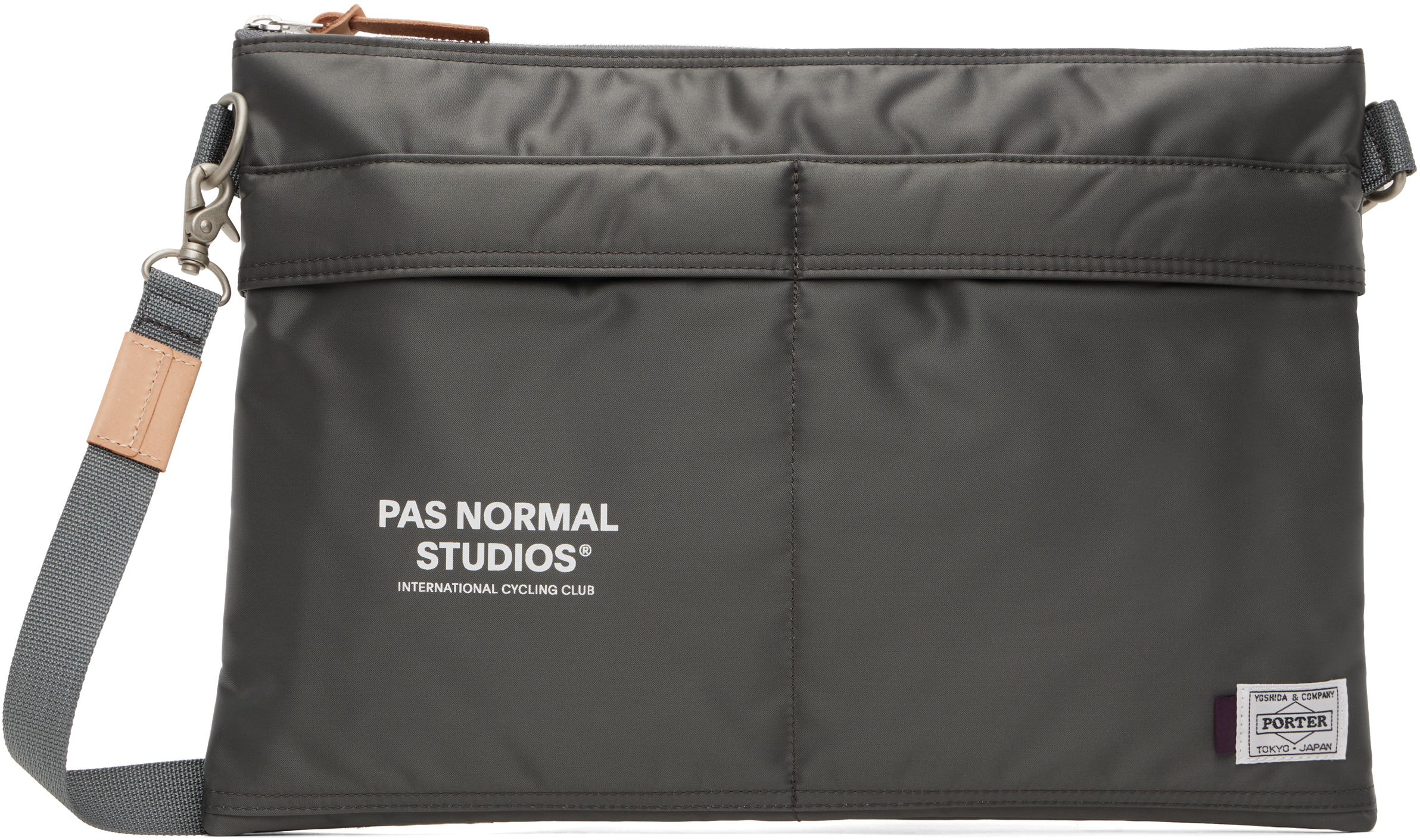 Pas Normal Studios: Gray Porter-Yoshida & Co Edition Musette Bag ...