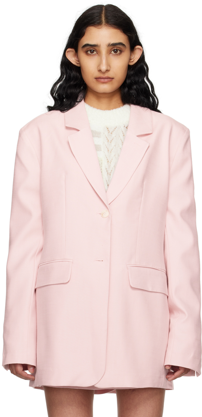 Pink Freya Blazer by Holzweiler on Sale