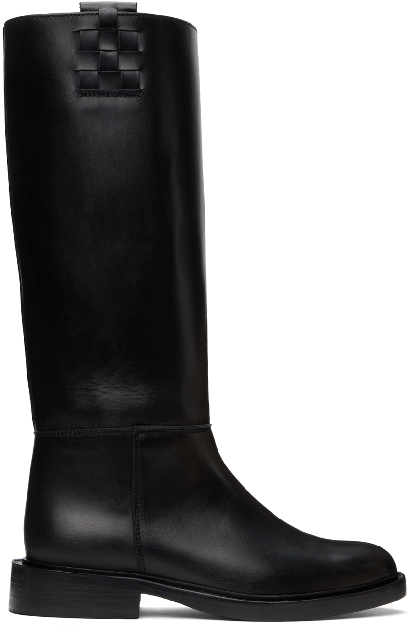 Black Anella Boots by HEREU on Sale