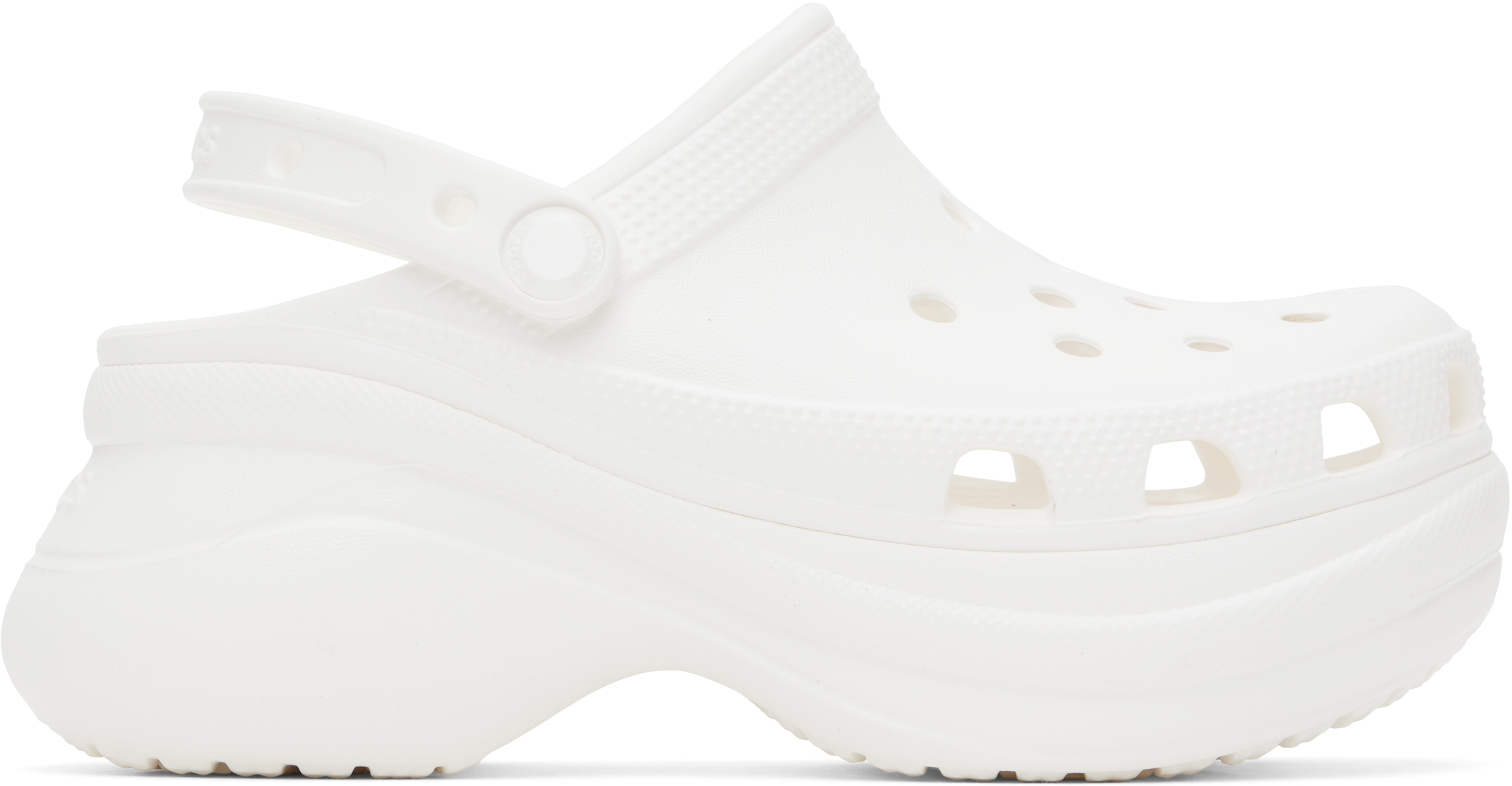 Crocs: White Bae Clogs | SSENSE