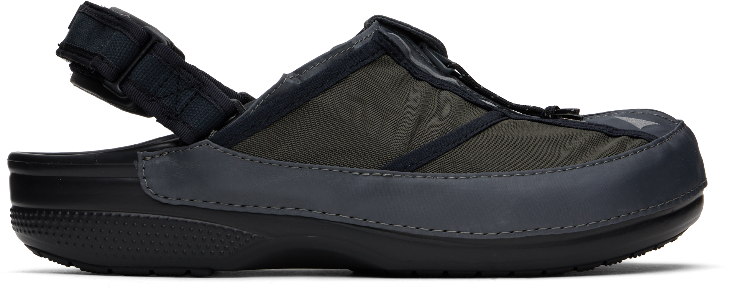 Crocs: 블랙 클래식 에너지 러닝 베스트 클로그 | SSENSE 대한민국