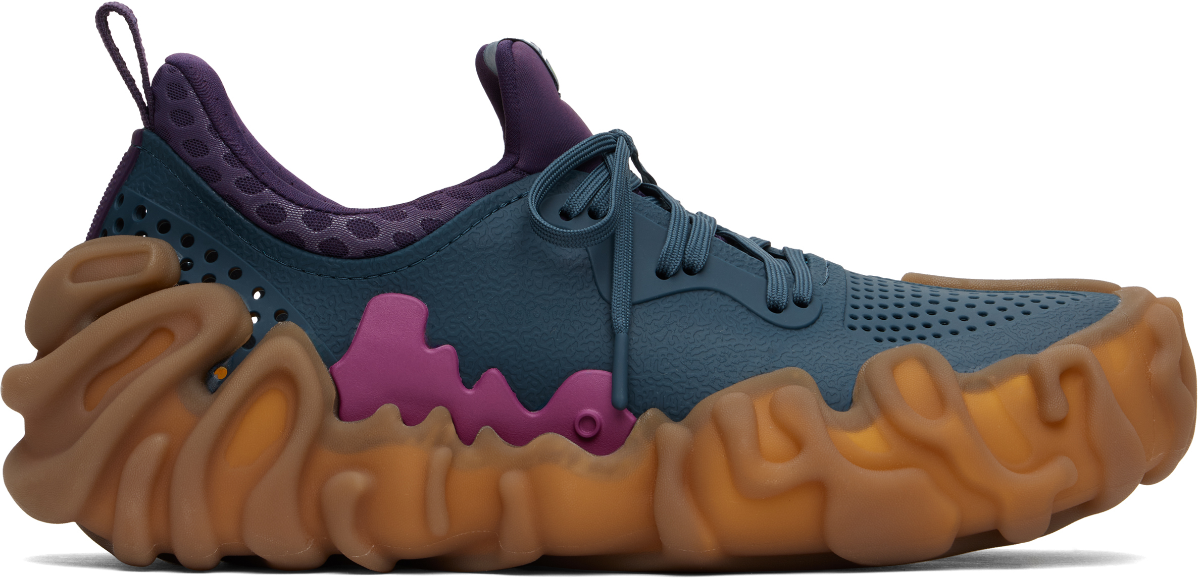 Crocs: Navy Salehe Bembury Edition Juniper Sneakers | SSENSE Canada