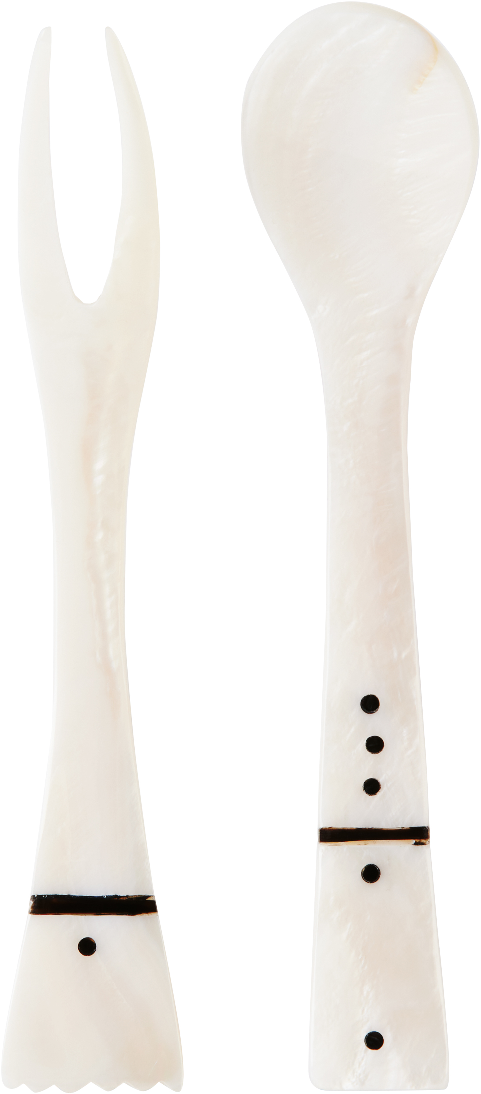 Off-White Pick & Spoon Set by Gohar World | SSENSE