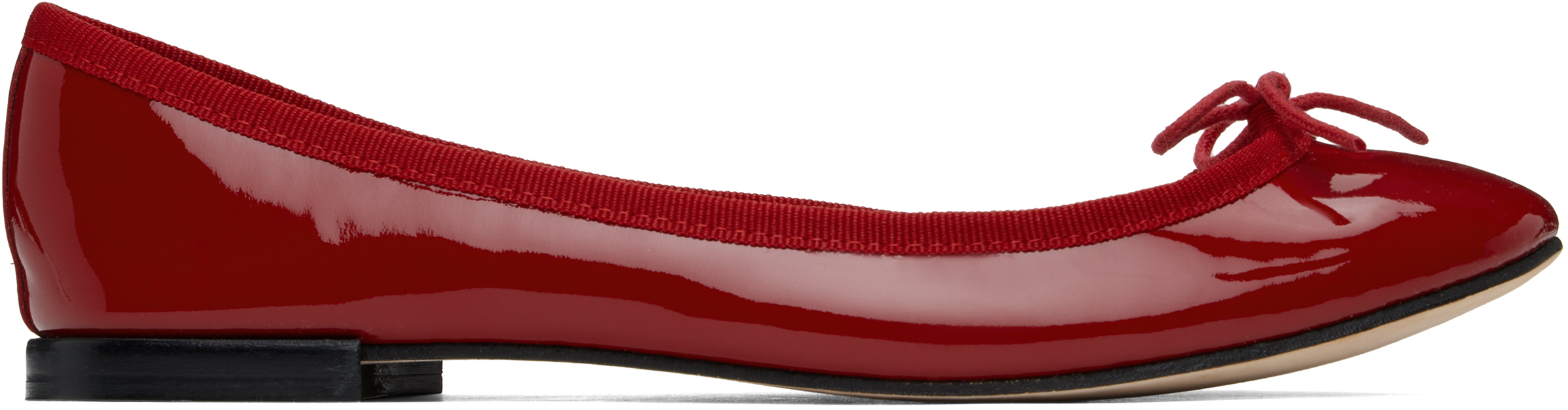 Repetto: Red Cendrillon Ballerina Flats | SSENSE
