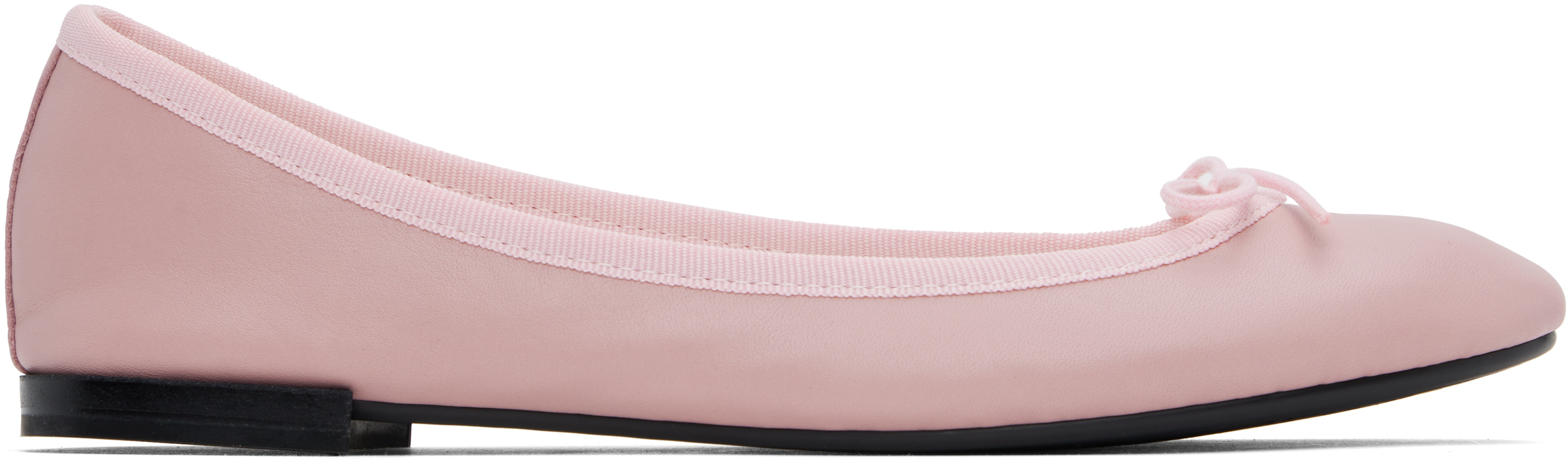 Repetto: Pink Cendrillon Ballerina Flats | SSENSE Repetto: Pink Cendrillon Ballerina Flats | SSENSE
