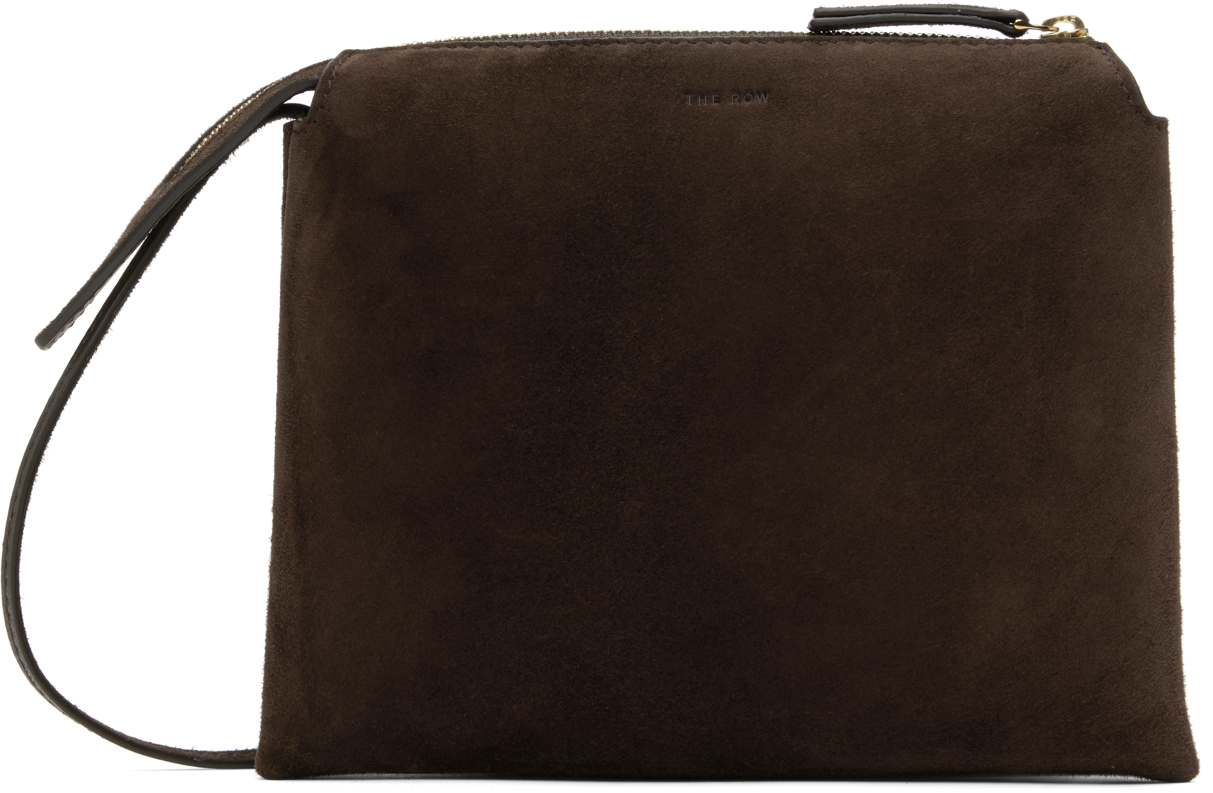 The Row Brown Nu Mini Twin Bag
