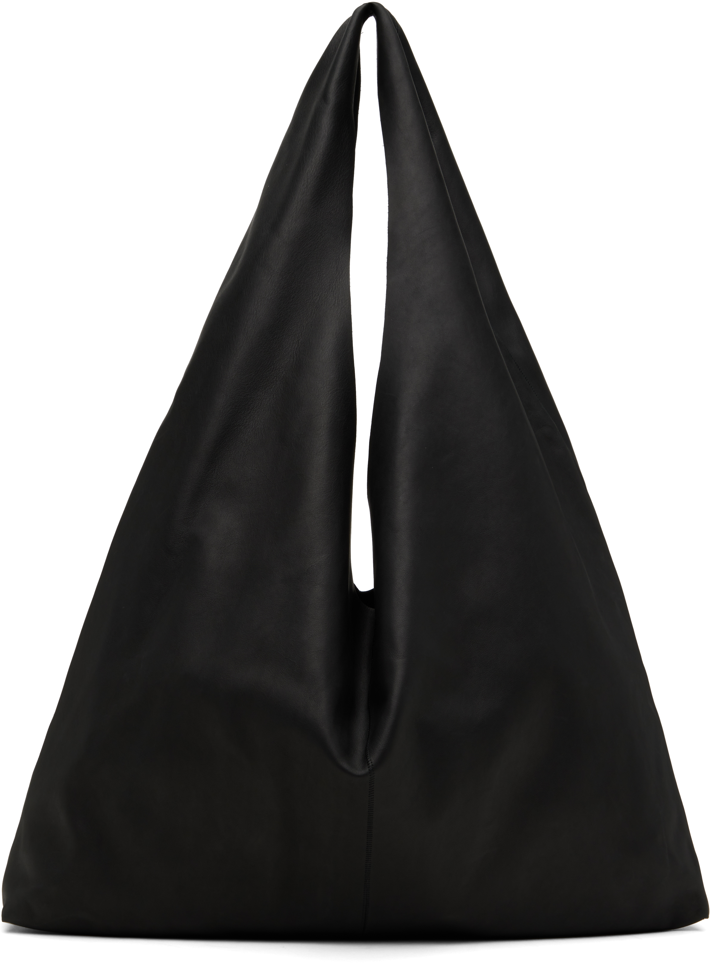 The Row: Black New Bindle Tote | SSENSE UK