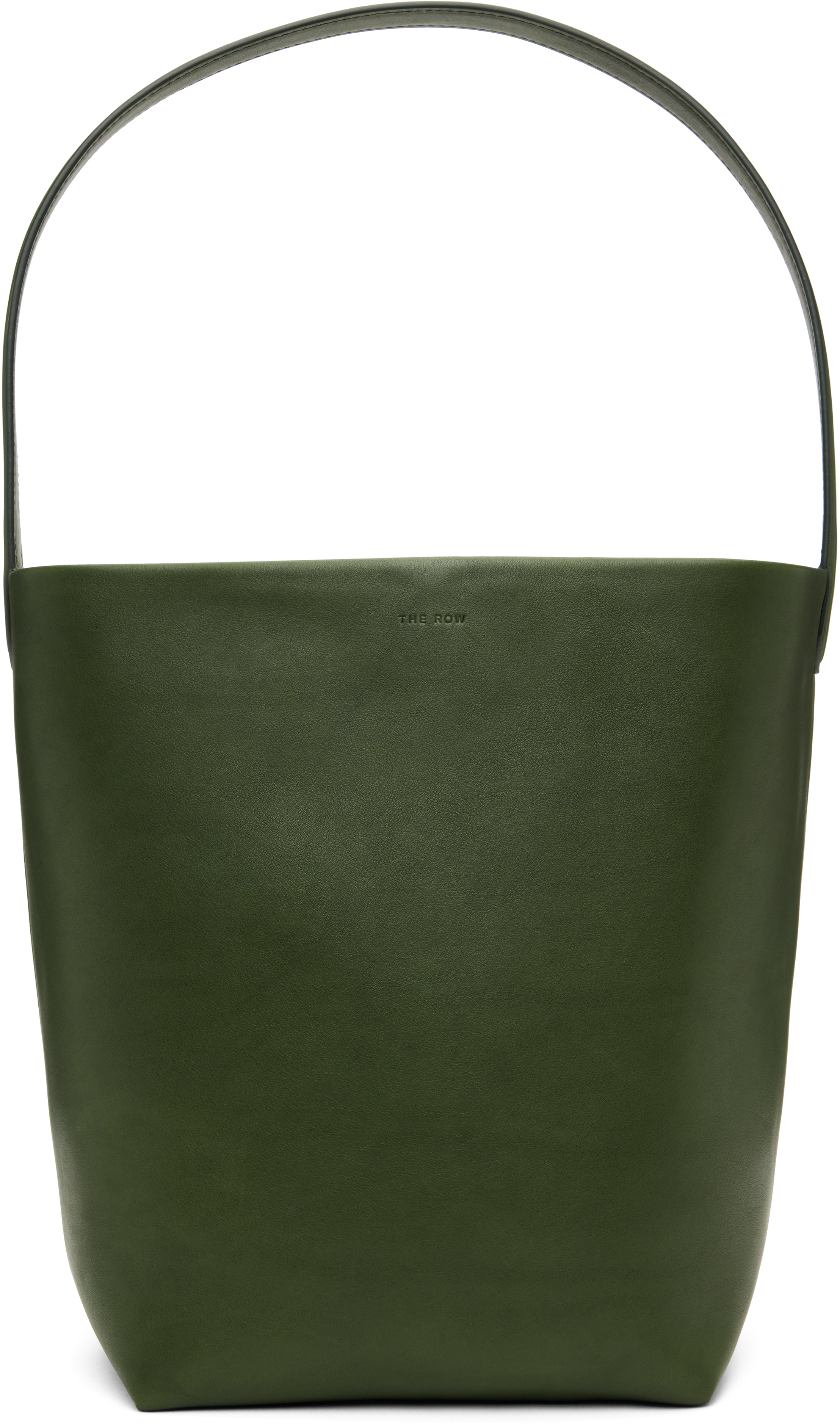 The Row: Green Medium N/S Park Tote | SSENSE The Row: Green Medium N/S Park Tote | SSENSE