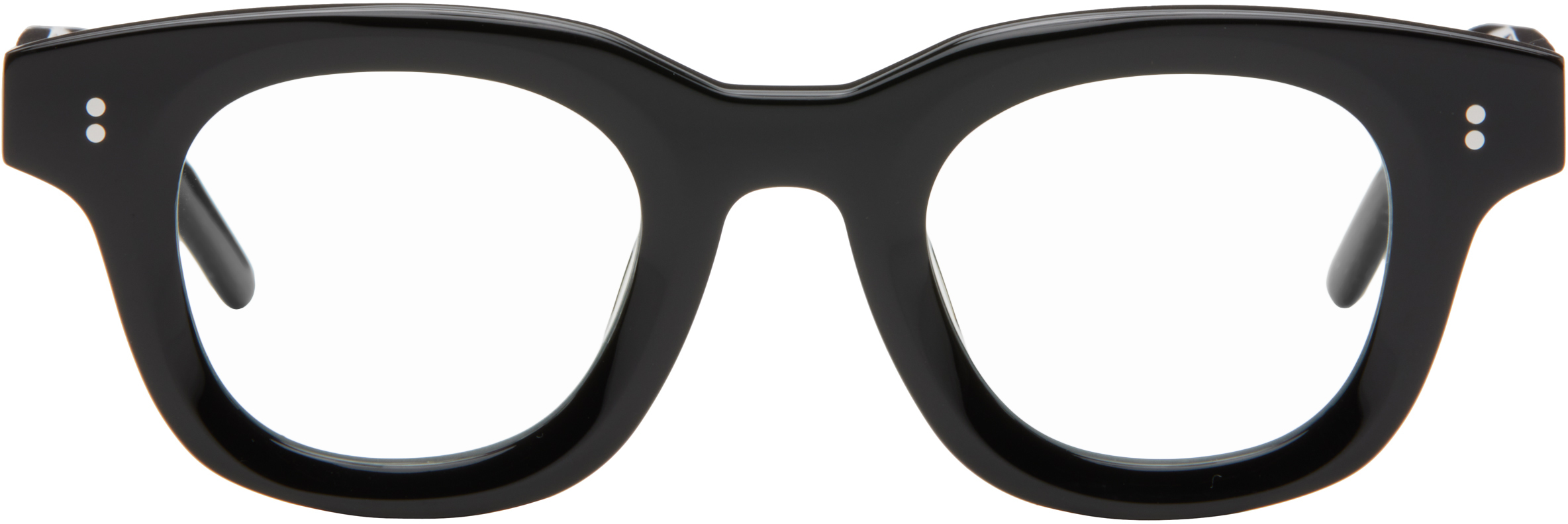AKILA: Black Apollo Glasses | SSENSE Canada