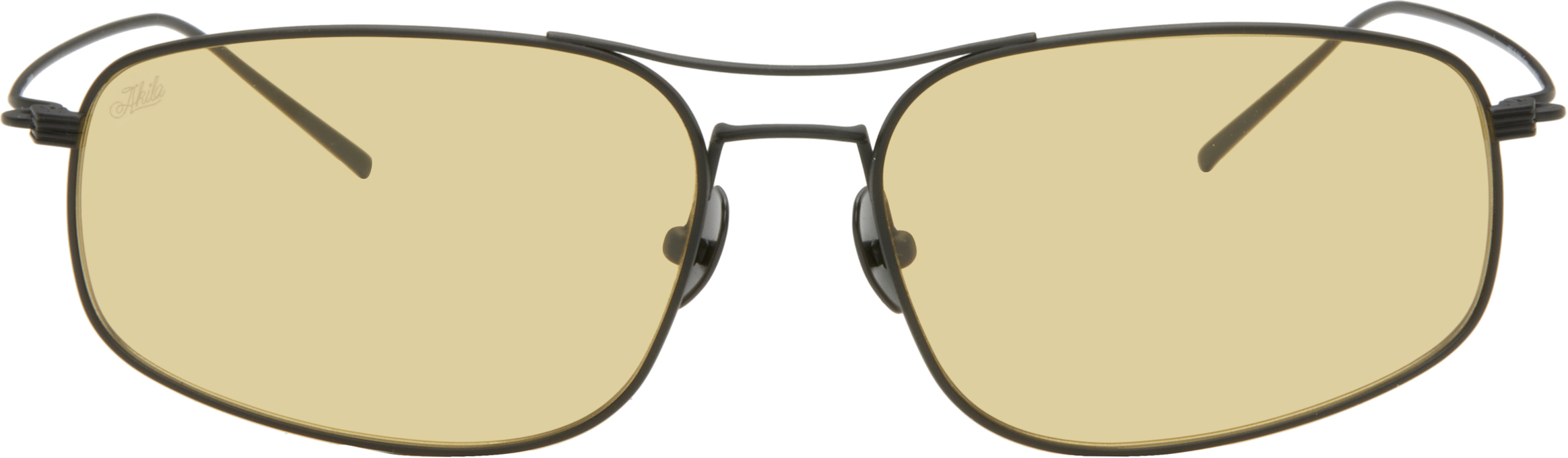 AKILA: Black Mal Sunglasses | SSENSE UK