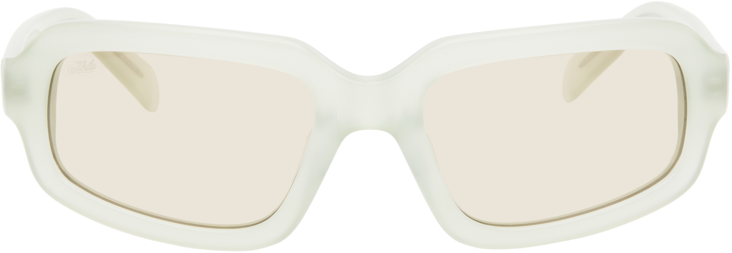 AKILA: Green Jupiter Sunglasses | SSENSE