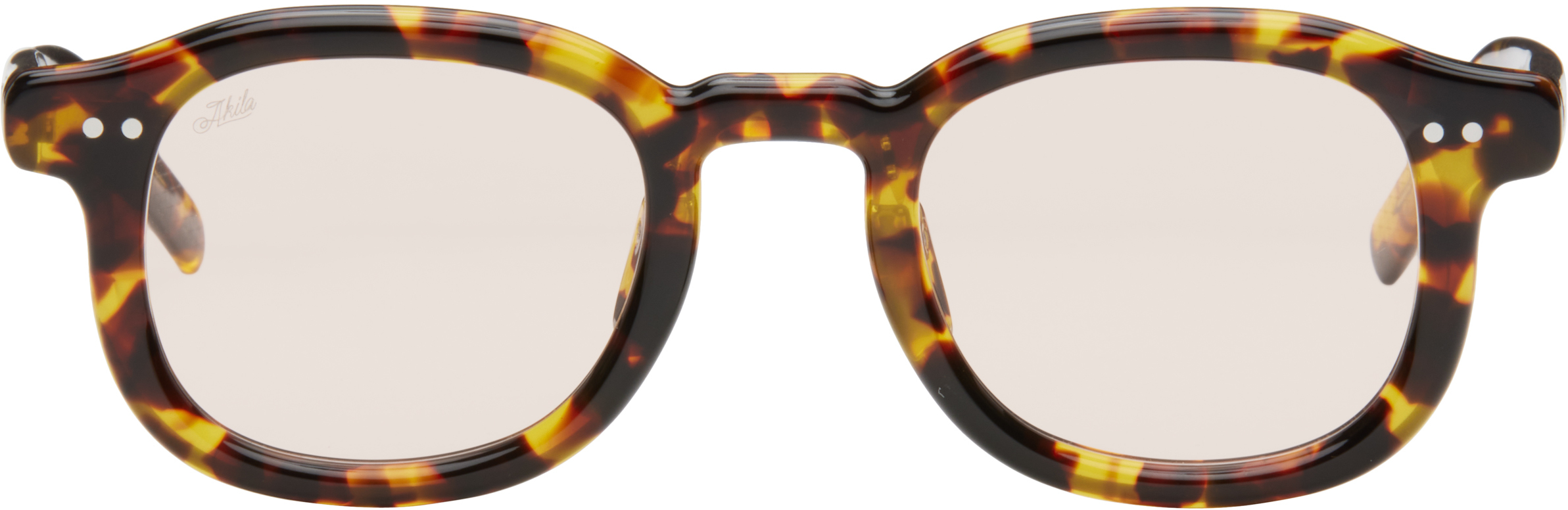 AKILA: Brown Musa Sunglasses | SSENSE