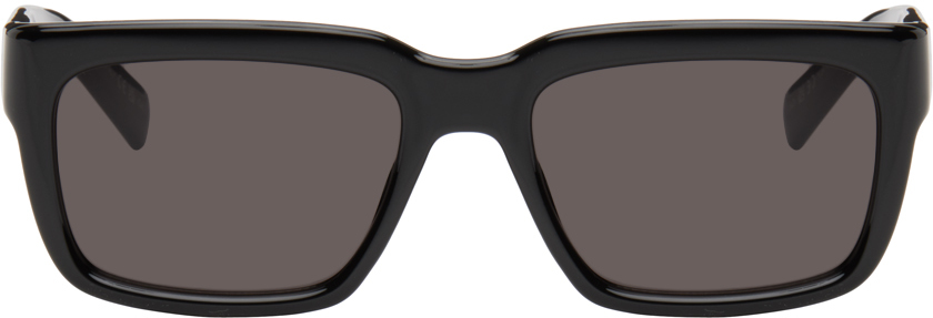 Saint Laurent: 黑色 SL 615 太阳镜 | SSENSE