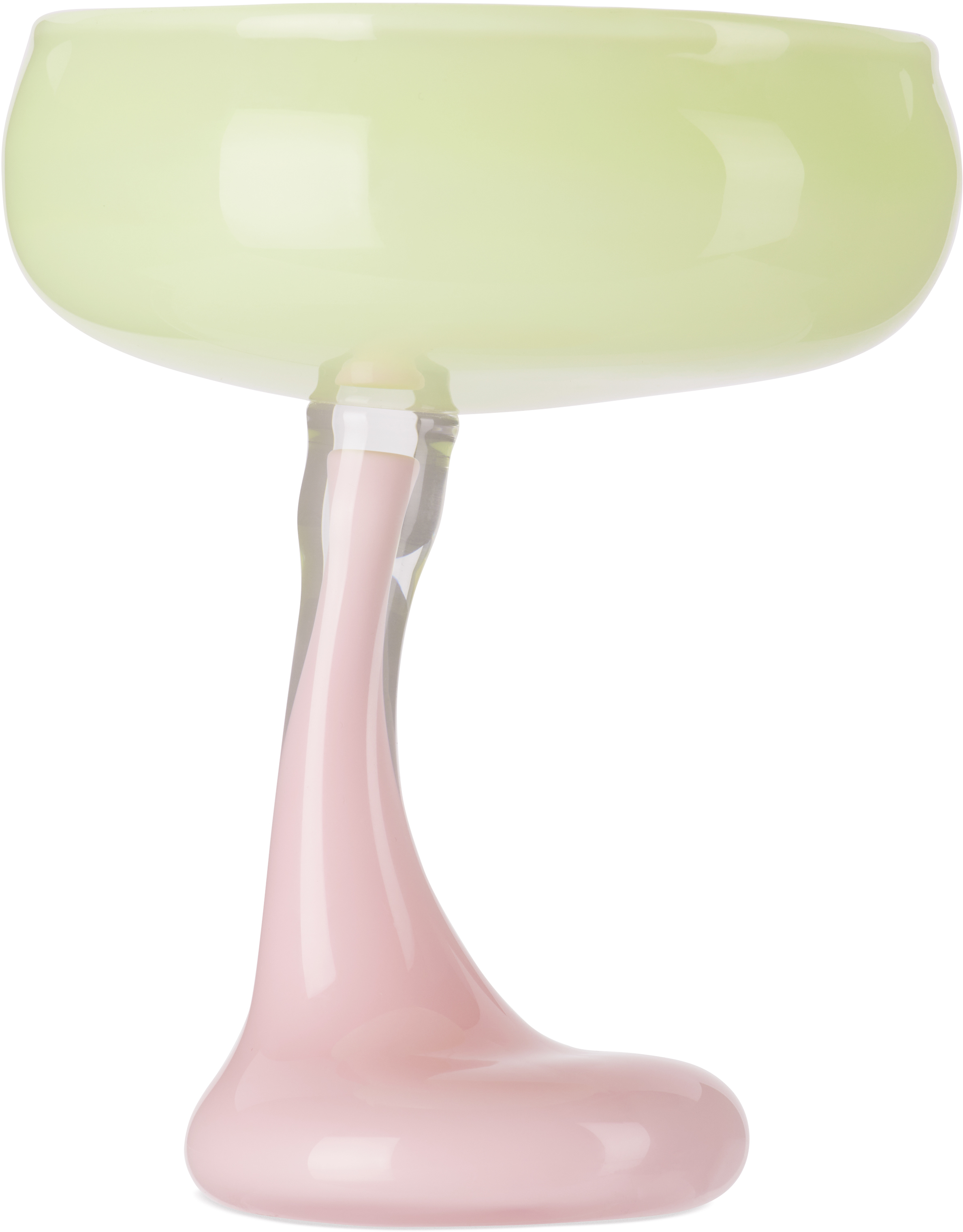 Pink & Green Bon Bon 'The Signature Glass' Cocktail Glass by Helle ...